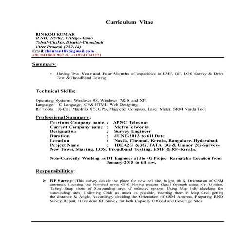 Naveen REsume | PDF