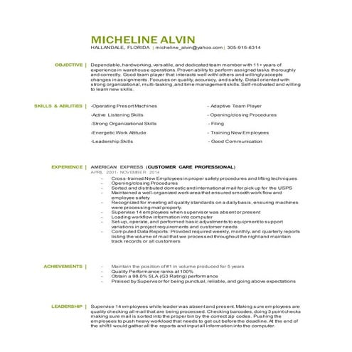 Newest Resume | DOCX