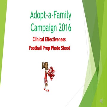 Adopt-a-Family 2016 Slide Presentation | PPTX