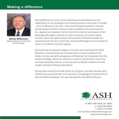 Denny Williamson_bio | PDF