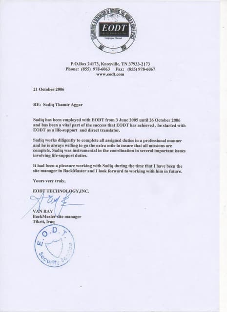 BOC Certification | PDF