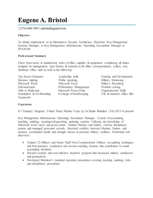 RESUME | PDF