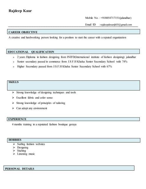 Rishi resume | DOCX