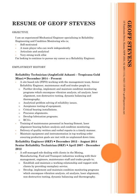 Fowler Michael Resume | PDF