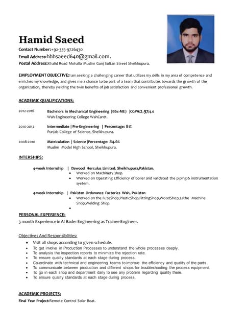 Deputy Manager Ravikishore Resume | PDF