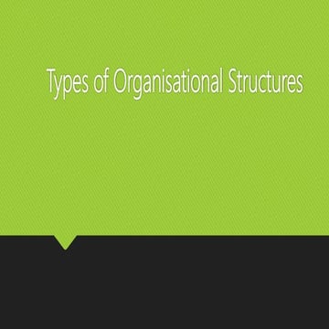 Organizational Structure | PPT