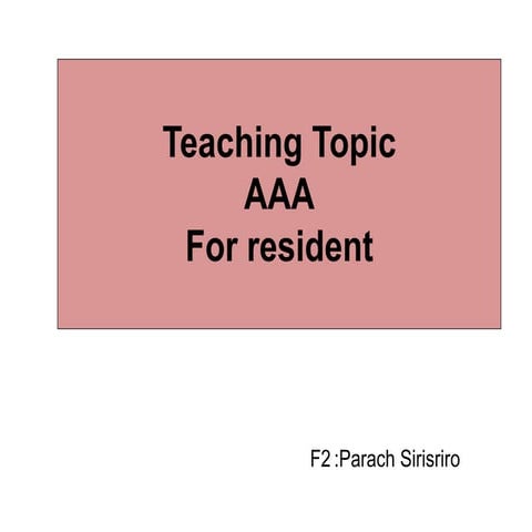 Aaa | PDF
