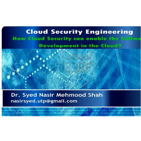 Cloud Security Engineering | PDF