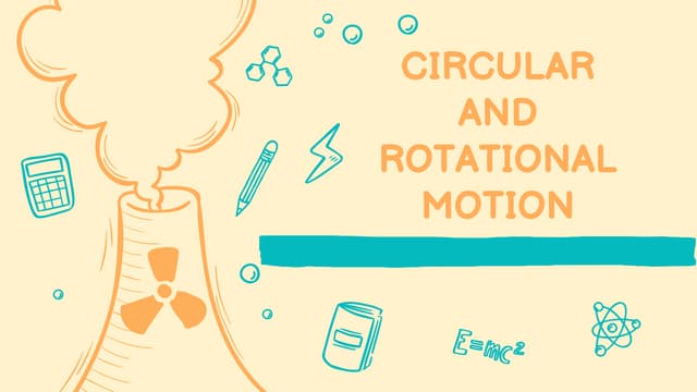 Rotational motion | PPTX