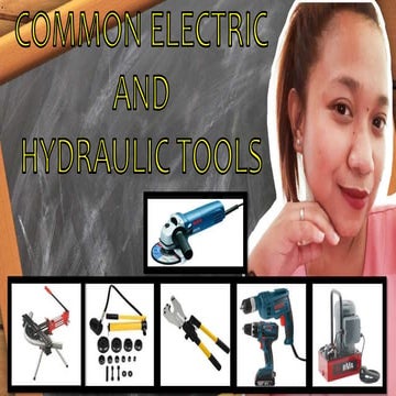 EIM COMMON ELECTRIC AND HYDRAULIC TOOLS | PPTX
