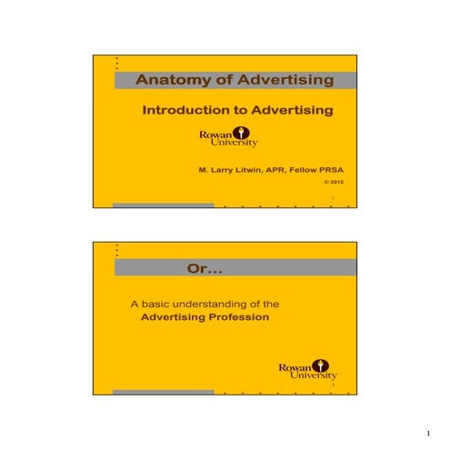 Anatomy of Advertising | PDF