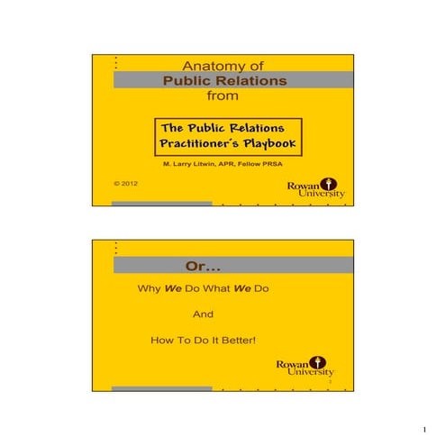 Color pdf of Anatomy of Public Relations 1/7/12 for PR Playbook 4th ...