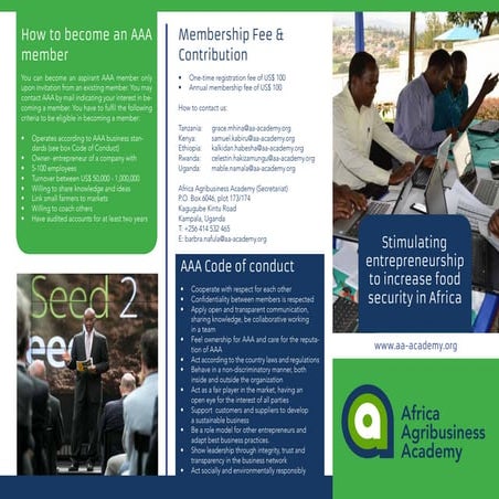 Aaa brochure web | PPT