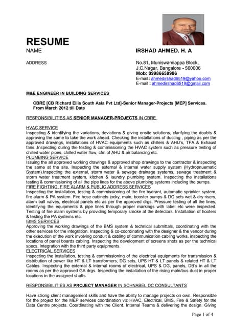 Dharmendra Updated CV | PDF