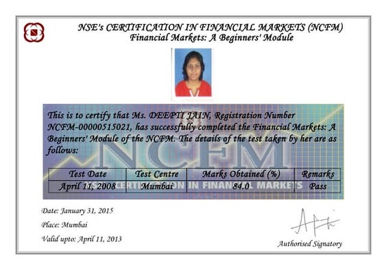 Arvind Sundararajan - PMP Certificate | PPT