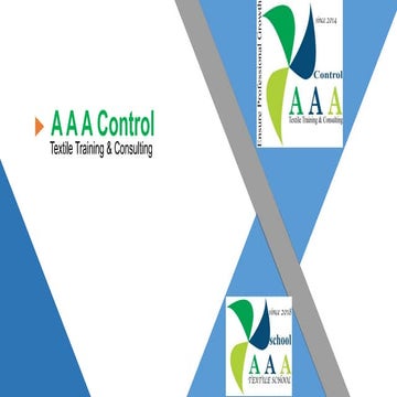 AAA Control-Textile Training and Consulting | PPT
