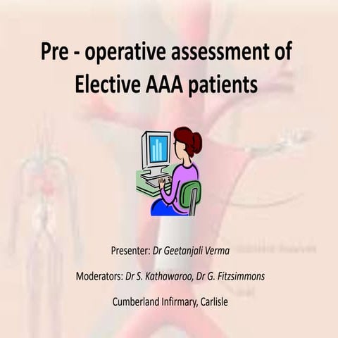 Preop assessment of AAA | PPT