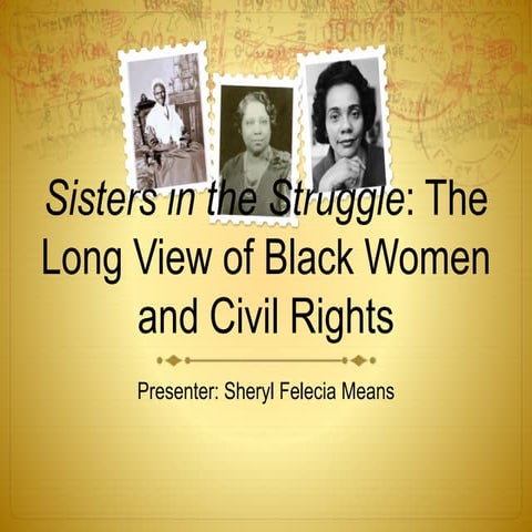 Women in Civil Rights | PPTX