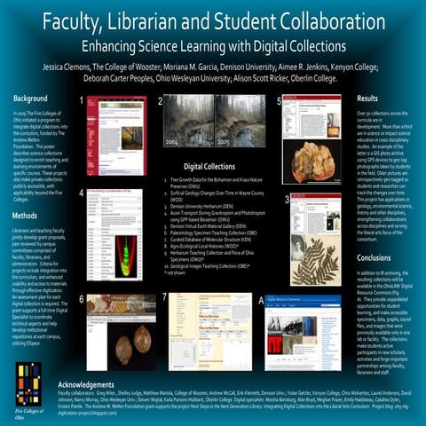 Faculty, Librarian, and Student Collaboration: Enhancing Science ...