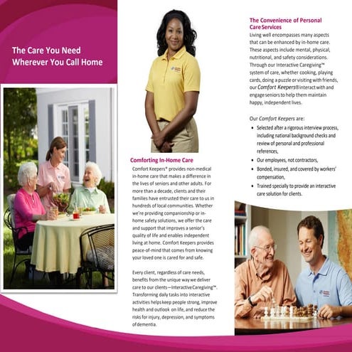 CK PSA brochure inside | PPT