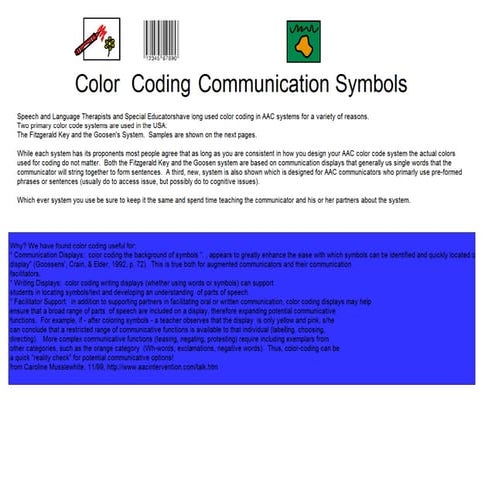 Aac Color Coding | PDF