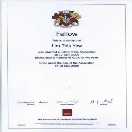 ACCA-Fellow | PDF