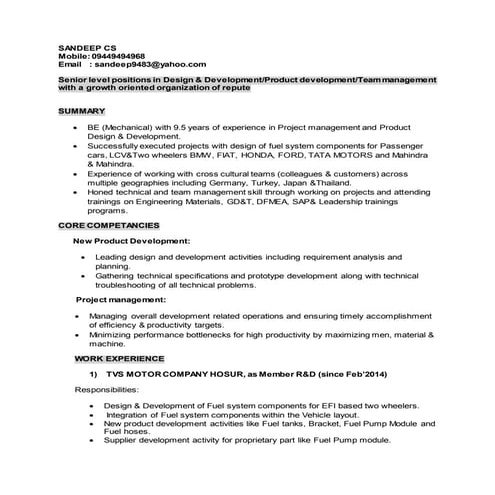 VIVEKANANDH Resume | PDF