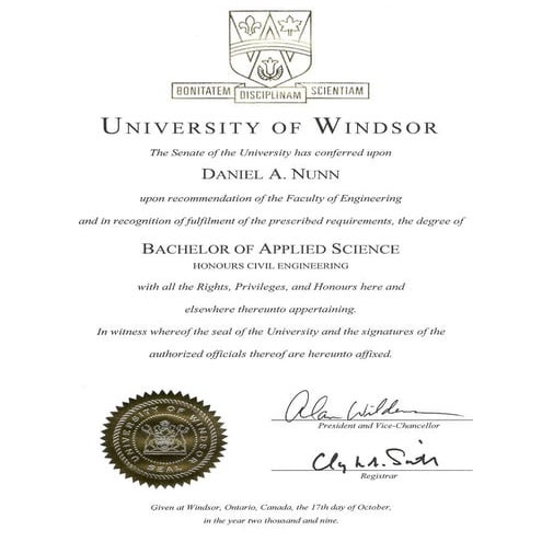 UofW Diploma | PDF