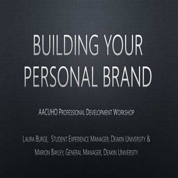 AACUHO PD Presentation - Building your Personal Brand.pptx
