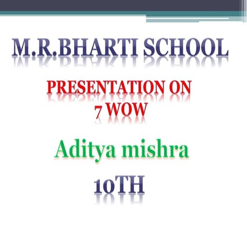 Aaditya mishra | PPT