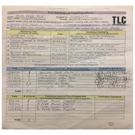 TLC_ParticipantTrackingSheet | PDF