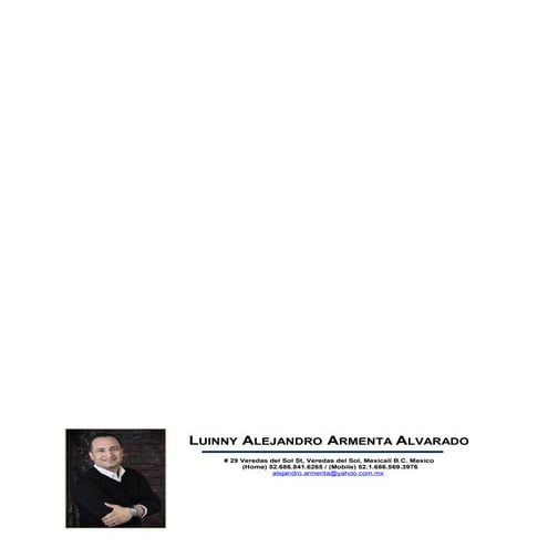 Resume_Alejandro Armenta (2016) | DOC