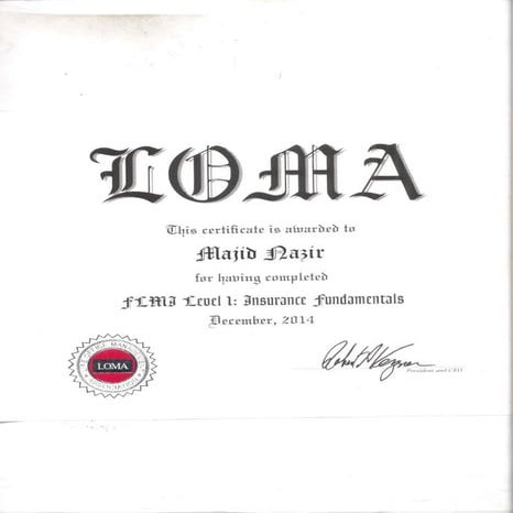 Loma certificate | PDF