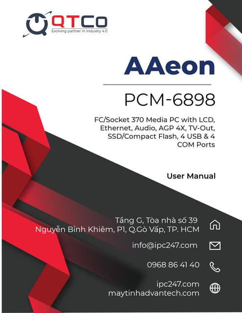 CMIT 202 PC BUILD PROJECT (UMUC) | PDF | Computer Peripherals | Computing