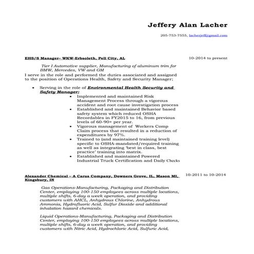 Samantha Miller CV | DOC