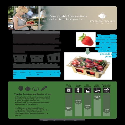Molded Fiber_Produce Tray | PDF