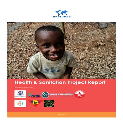 Serve_Health&Sanitation-Report | PDF | Blood Disorders | Diseases and ...