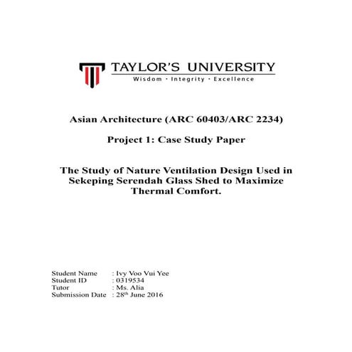 Asian Architecture Final Paper | PDF