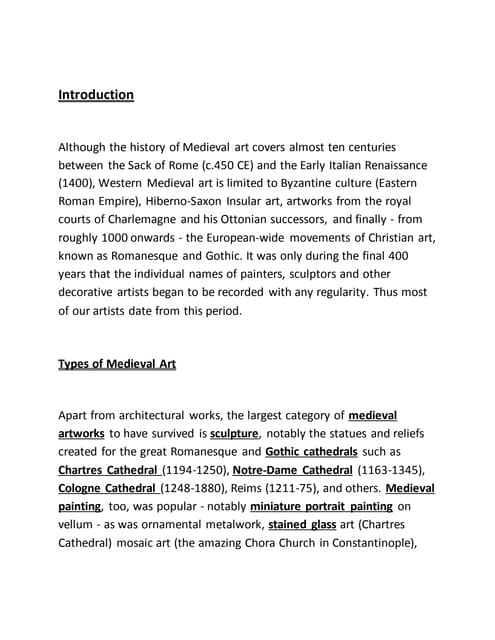 Gothic Art and Architecture | PPT