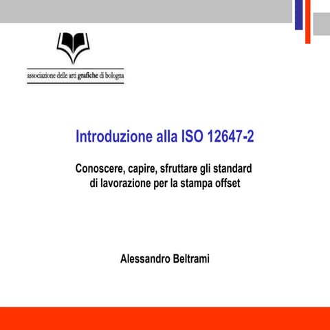 Aagb Iso 12647 2 | PPT | Desktop Publishing | Computer Software and ...