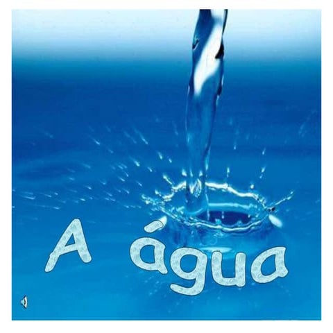 A agua | PPT