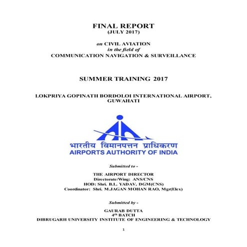 Final report on CNS | DOCX