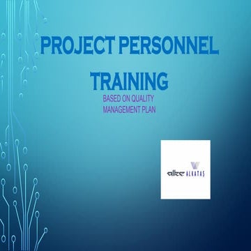AAJV Personal Training-(QMP)- audit related slide | PPTX