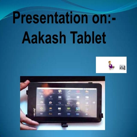 Aakash tablet | PPT