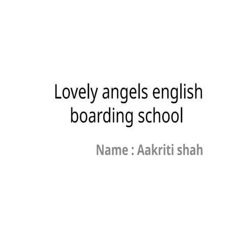 Student project on computer network class 7 and presentation | PPTX