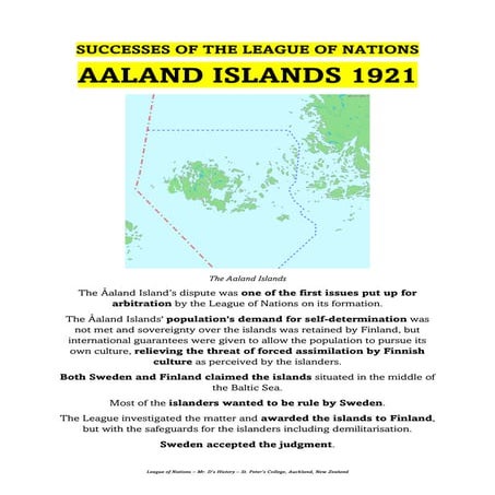 FLASH REVISE CARDS - SUCCESSES LEAGUE OF NATIONS - AALAND ISLANDS 1921 ...