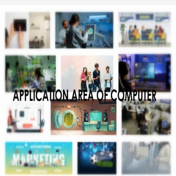 Application areas of a computer science Basic | PPTX