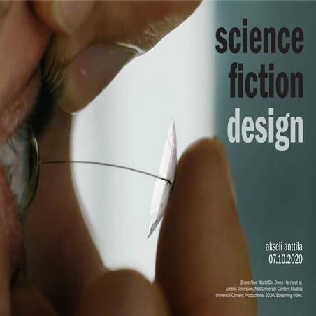 Science Fiction and Design | PPT