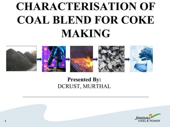 PPT ON COKE PREPARATION | PPT