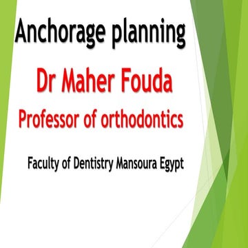 Aanchorage planning | PPTX